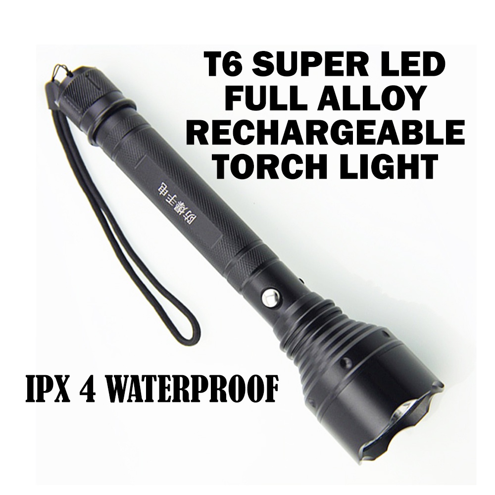 5 Modes LED Torch Light Explosion Proof Flash Light Rechargeable ...