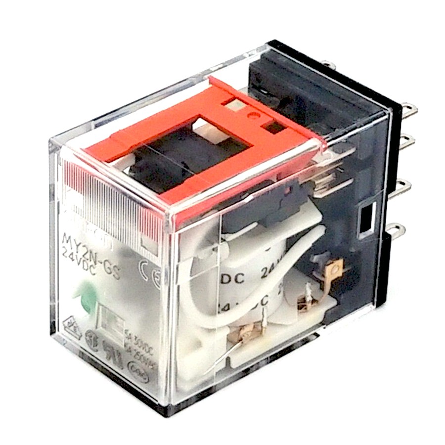 Omron MY2N-GS relay 24VDC, 12VDC, 110VAC, 220VAC | Shopee Malaysia