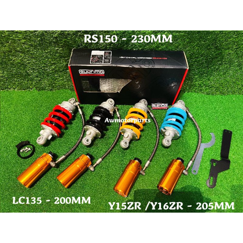 Suprimo Gas Monoshock With Tank For Yamaha Y15/ Y16/ LC135/ RS150 100%Original | Shopee Malaysia