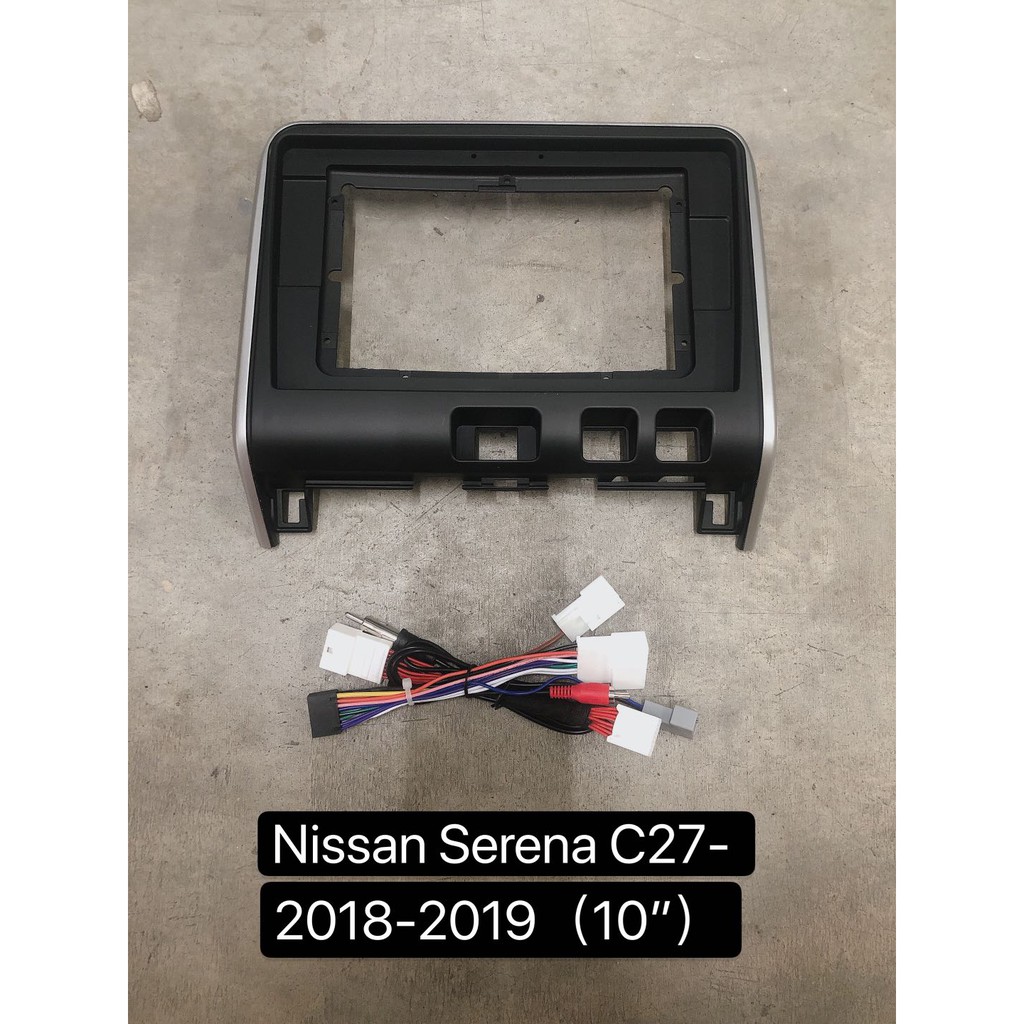 Android Player Casing 10.1 Nissan Serena C27 2018-2020 with (Socket ...