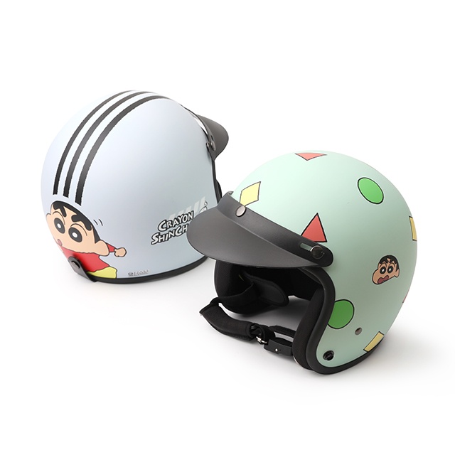 Norns Safety Helmet Crayon Shin-Chan-Half Cover 3/4 Motorcycle 3/4 ...