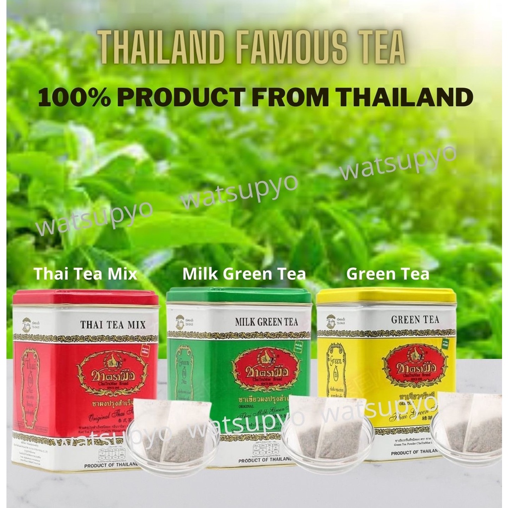 Thailand Tea Mix 泰国红茶/ Milk Green Tea 泰国绿奶茶 / Green Tea 泰国绿茶/ Teh Hijau ...