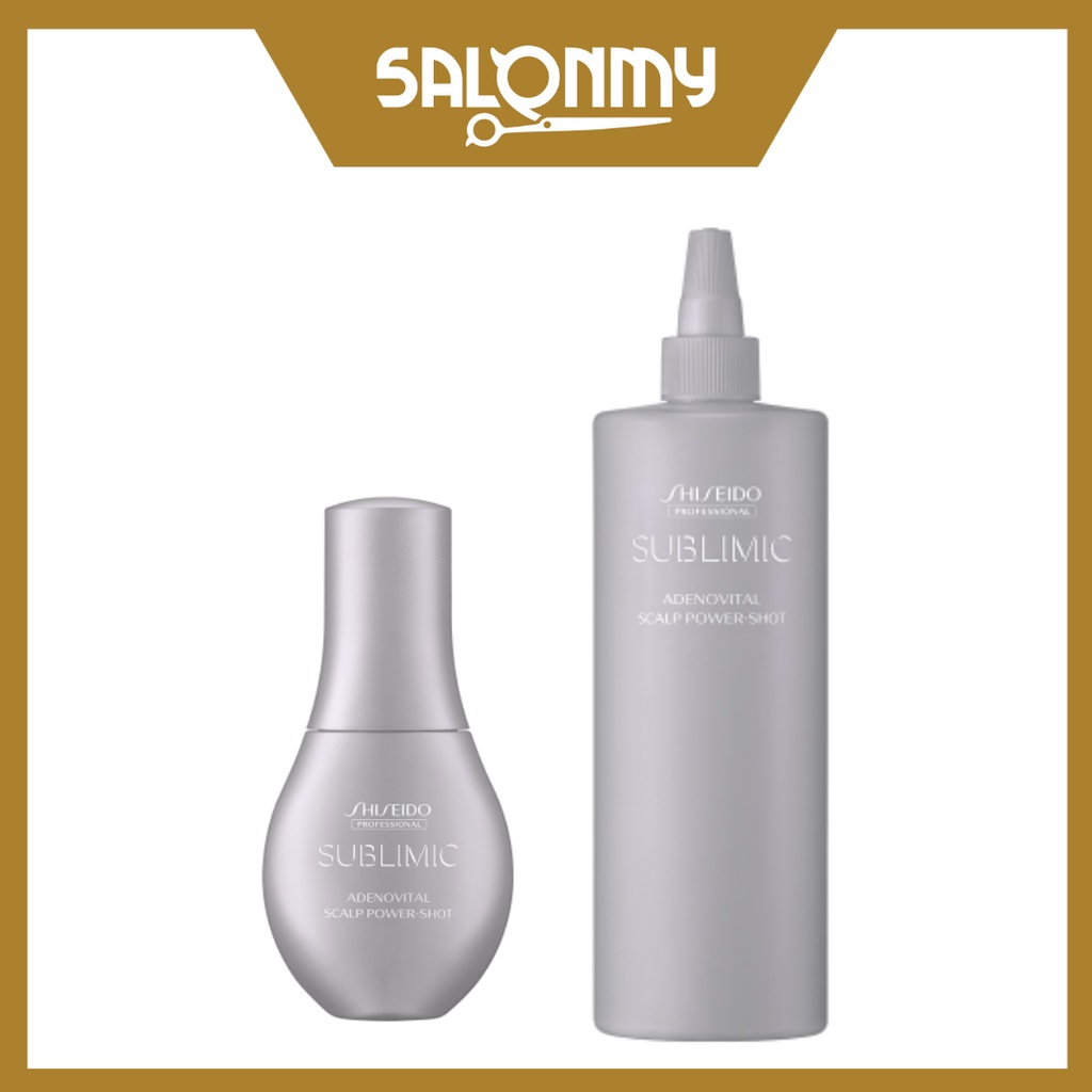 Shiseido SMC (Sublimic) Adenovital Scalp Power-shot 120ml / 480ml | Shopee Malaysia