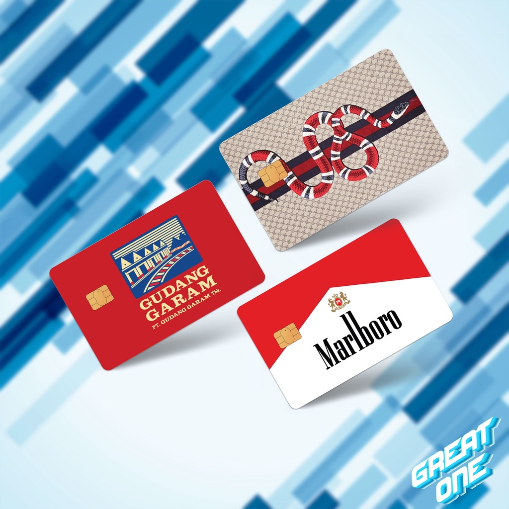 Brand ATM Bank Sticker Card Cover Access Touch n Go Skin Bank Debit ...