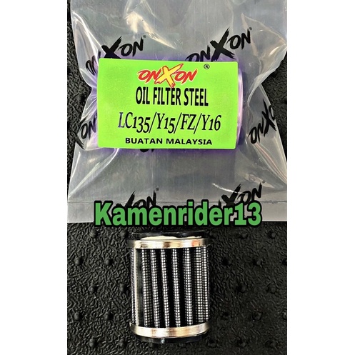 Oil Filter Racing Steel LC135 Y15 Y16 FZ150 LAGENDA115 Stainless Steel ...