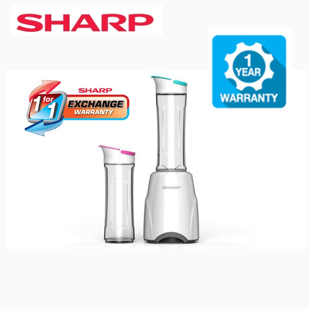 SHARP personal blender EM60PMWH | Shopee Malaysia