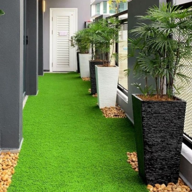 PASU FIBER BOX GARDEN POT FIBRE VASE POTTER PLANT | Shopee Malaysia