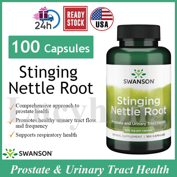 Swanson Stinging Nettle Root ( Prostate & Urinary tract health ) 100 ...