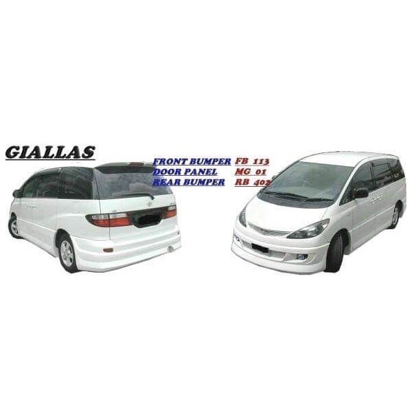 Toyota estima acr30 gialla bodykit body kit 2000 2001 2002 2003 2004 ...