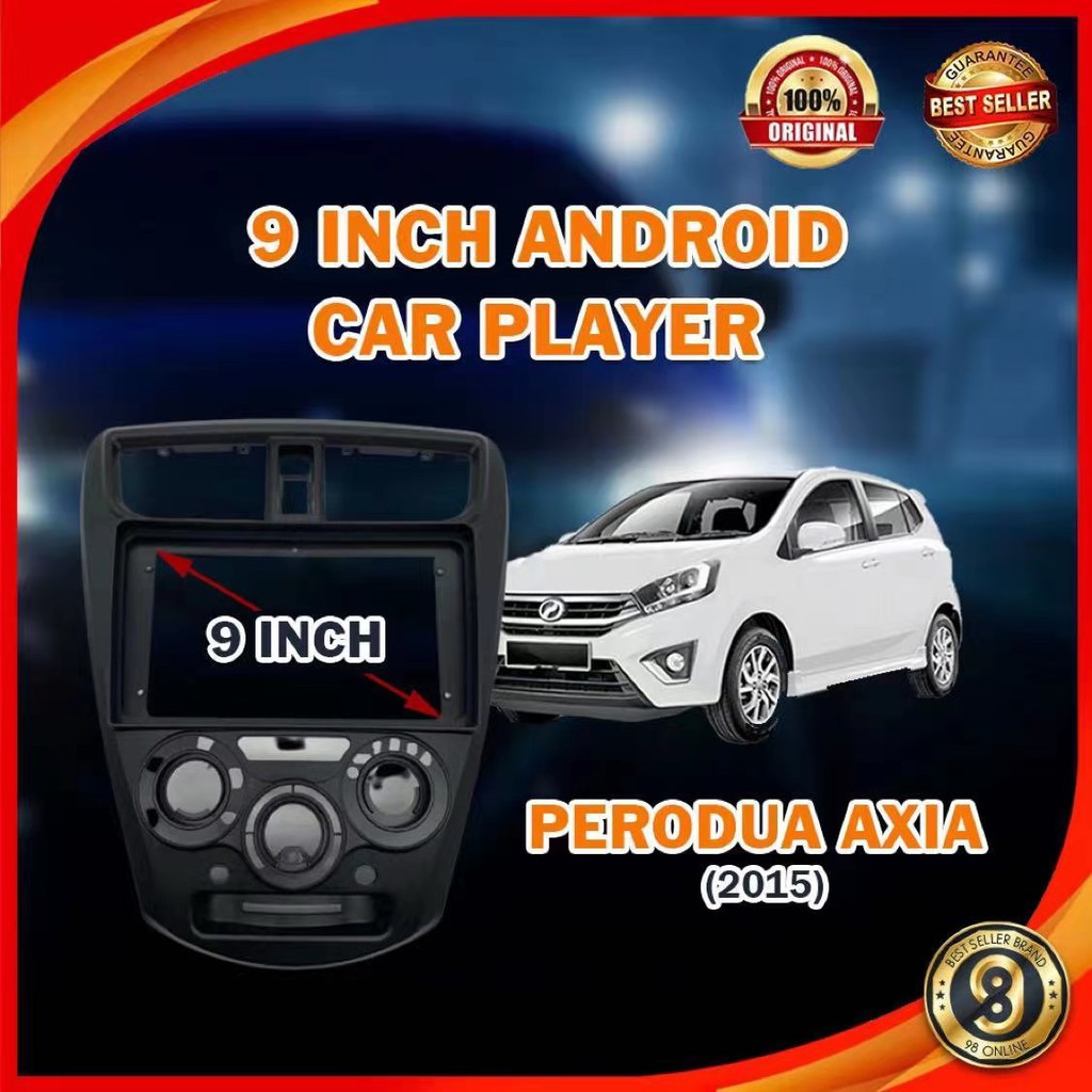 【Android Player Casing】Perodua Myvi/ Alza/ Bezza/ Aruz/ Kelisa/ Kenari ...