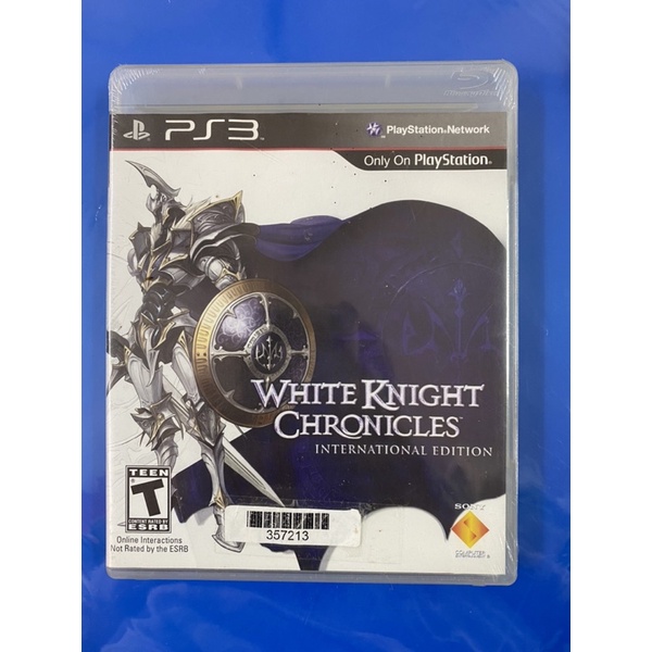 Ps3 White Knight Chronicles International Edition (used game ) | Shopee ...