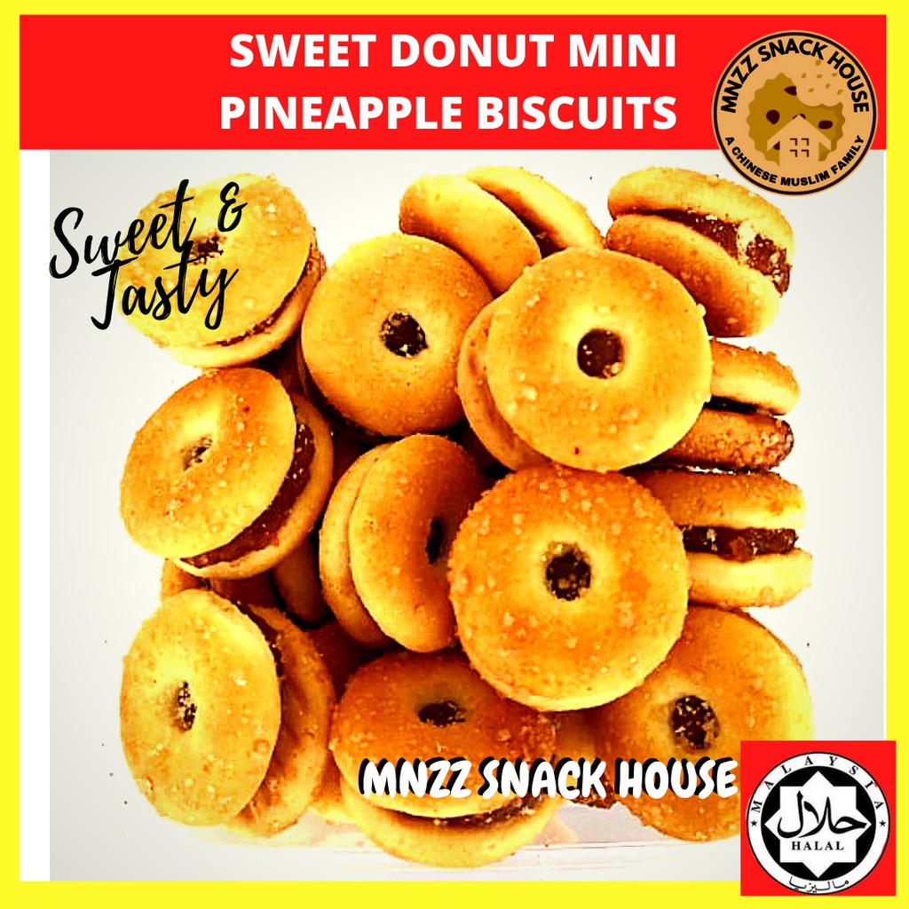 🔥 Ready Stock 🔥 - Halal - Biskut Nenas Mini Bergula Pineapple Mini ...