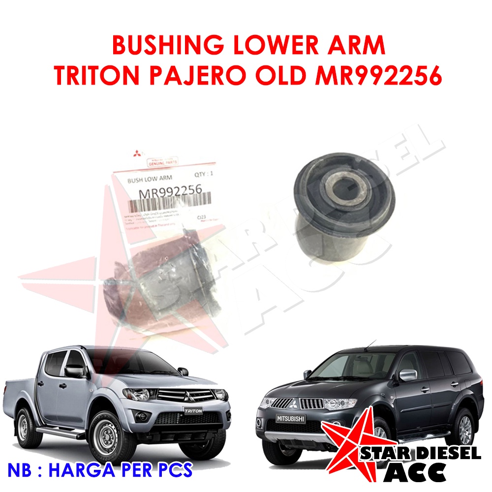Rubber BOTTOM FROG MR992256 Mitsubishi TRITON BUSING LOWER ARM ...