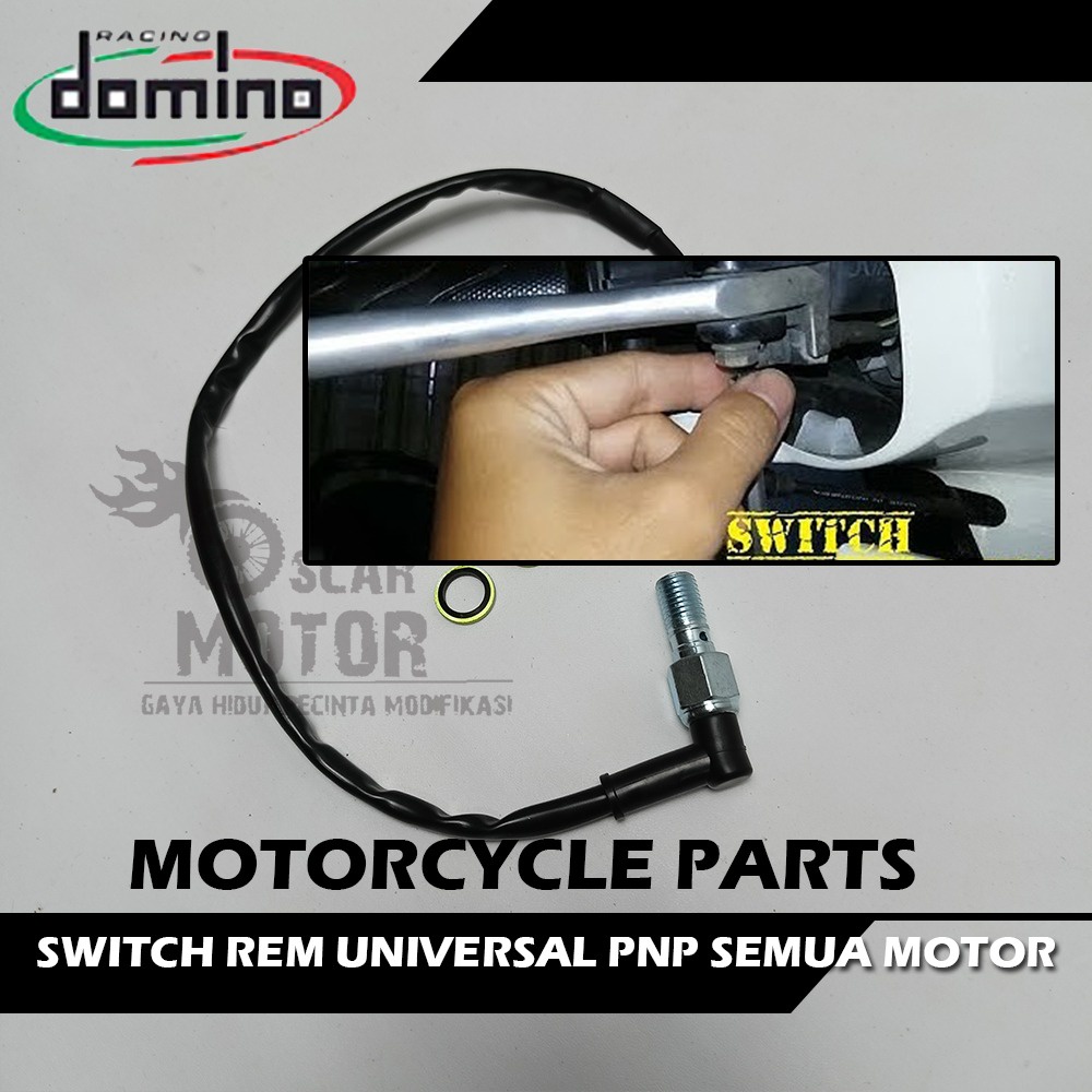 UNIVERSAL BRAKE SWITCH REAR FRONT ROUGH BRAKE MASTER | Shopee Malaysia