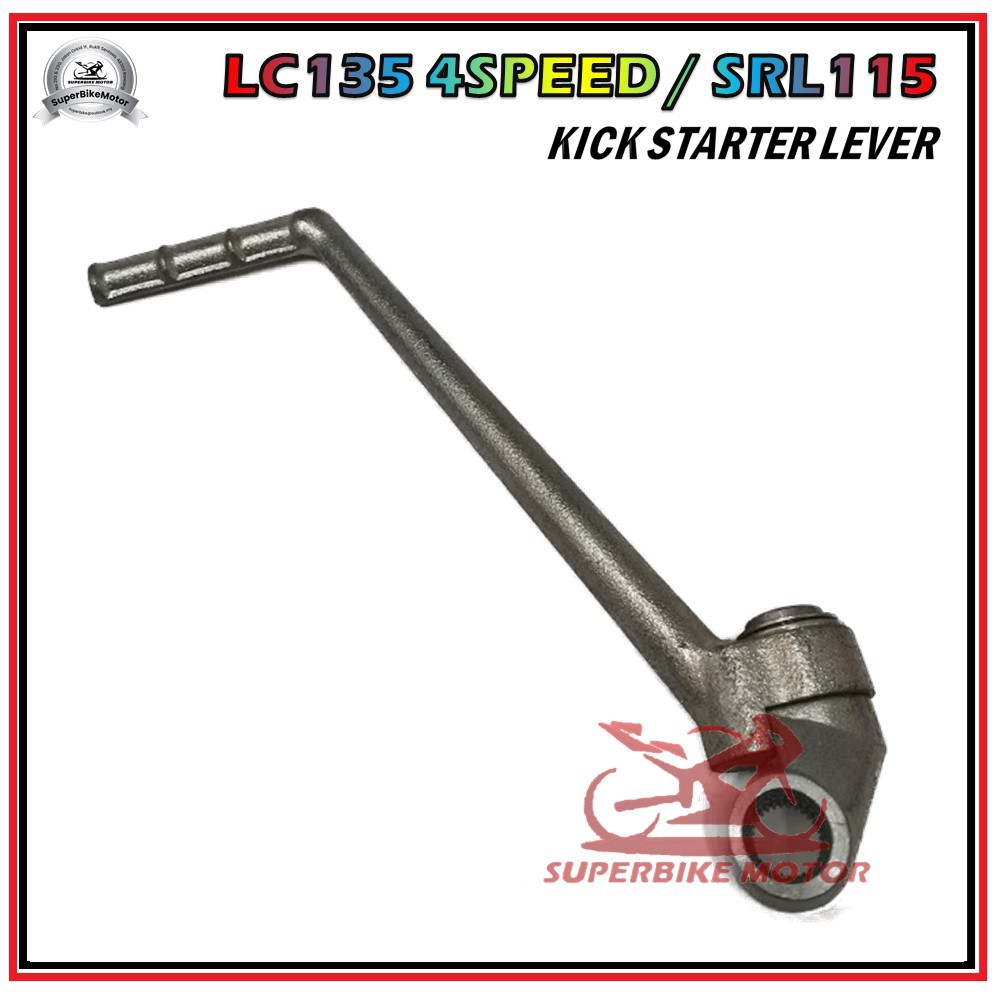 YAMAHA LC135 4SPEED 4S / SRL115 - Kick Starter Lever / Kick Starter ...