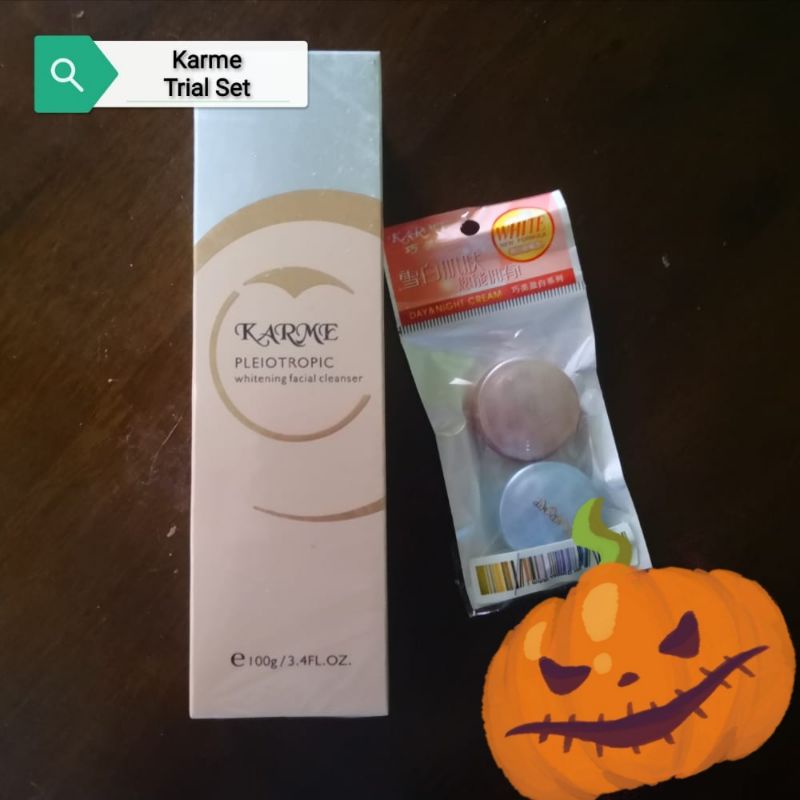 🔥 ORIGINAL 💯% KARME Whitening Skincare TRIAL Set | Shopee Malaysia
