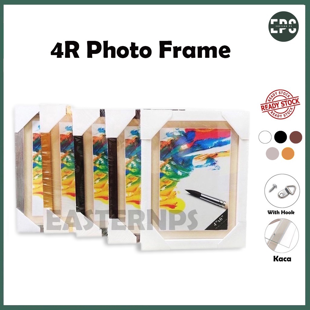 4R Photo Frame Wall Decoration/ Frame Gambar DIY Frame Wall / Frame ...
