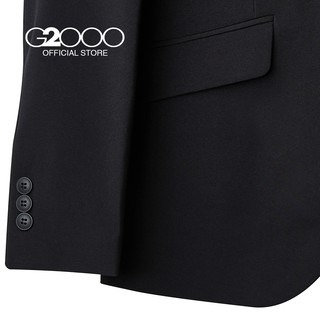 G2000 Men Polyester Black Color Suit Set Slim Fit (Blazer 00110001 ...