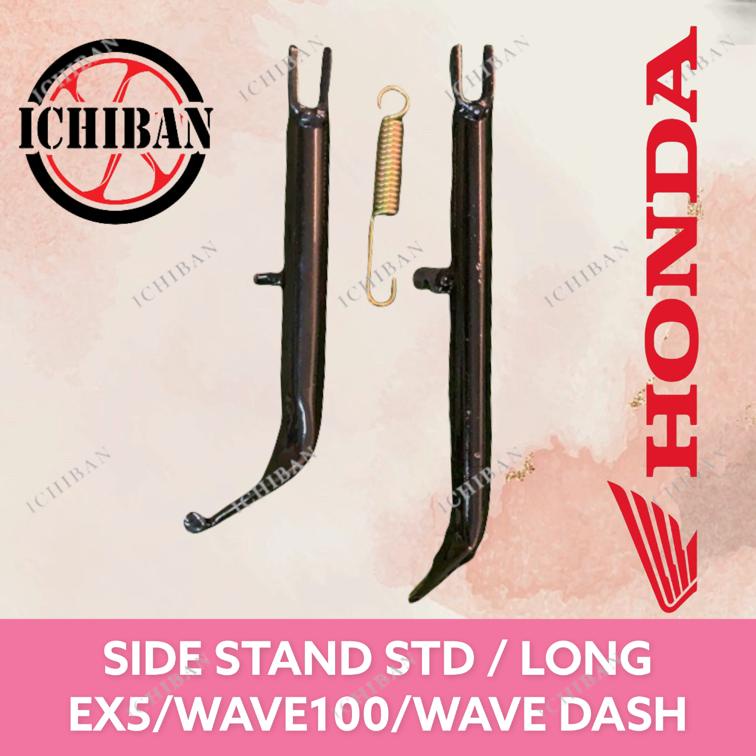 Side Stand MODENAS KRISS / HONDA EX5/WAVE100/WAVE DASH - STD / LONG ...