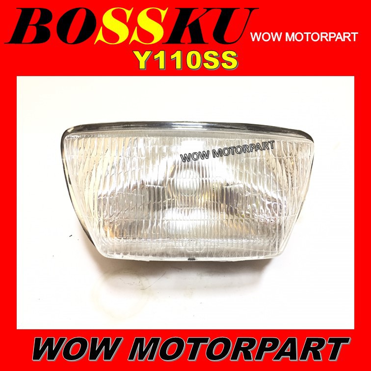 Y110SS HEAD LAMP YAMAHA Y110 SS HEAD LIGHT Y 110 SS LAMPU DEPAN Y110SS ...