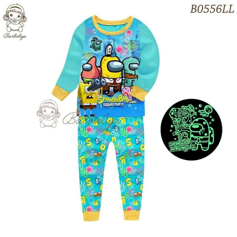 [clearance] among us Barbieliya pyjamas | Shopee Malaysia