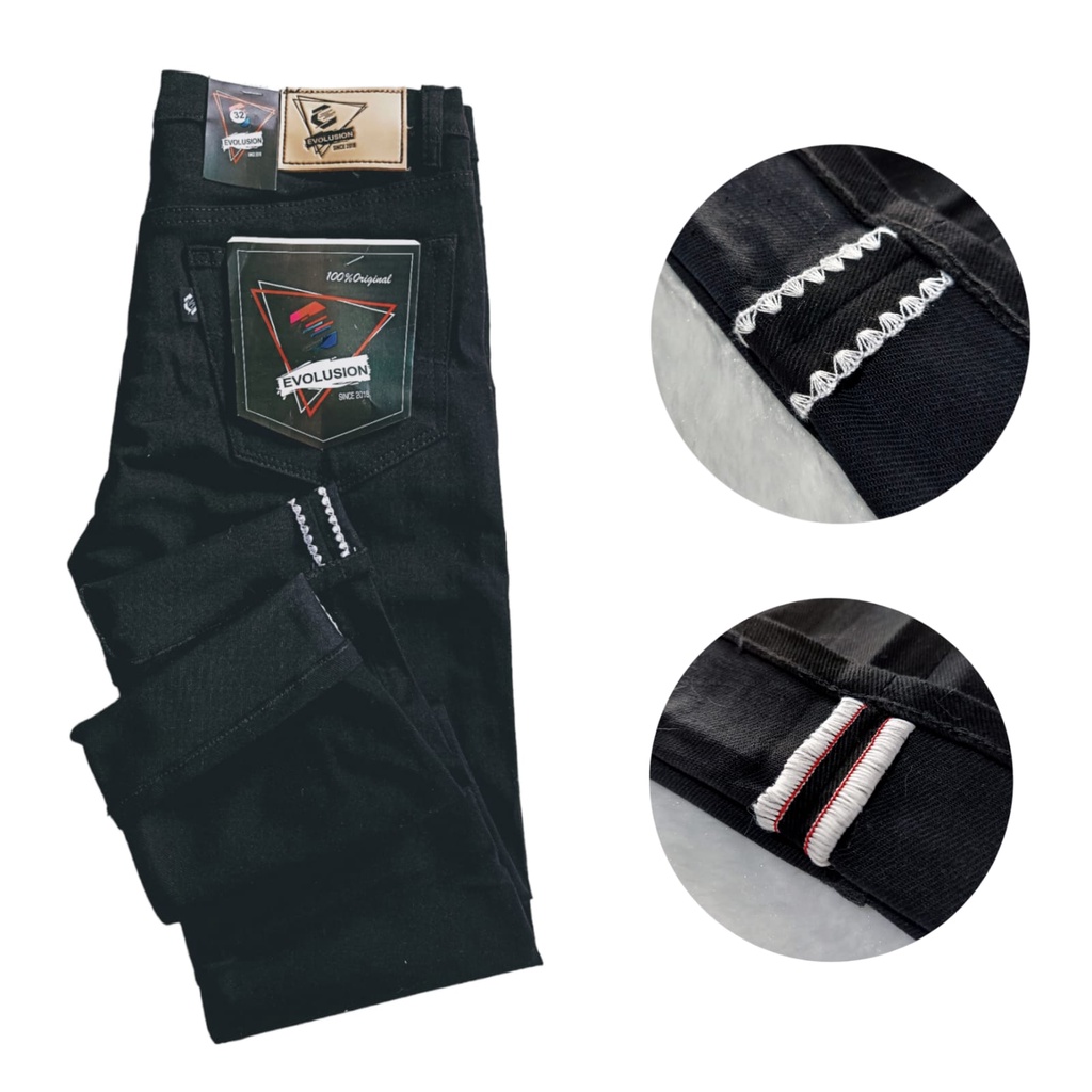 HITAM Denim Pants selvedge denim selvedge denim selvedge Pants selvedge ...