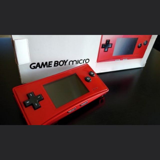 Original gameboy micro red full complete box set | Shopee Malaysia