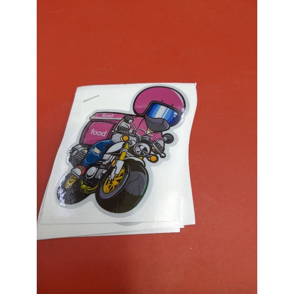 Sticker Foodpanda motor Pantulan Cahaya | Shopee Malaysia