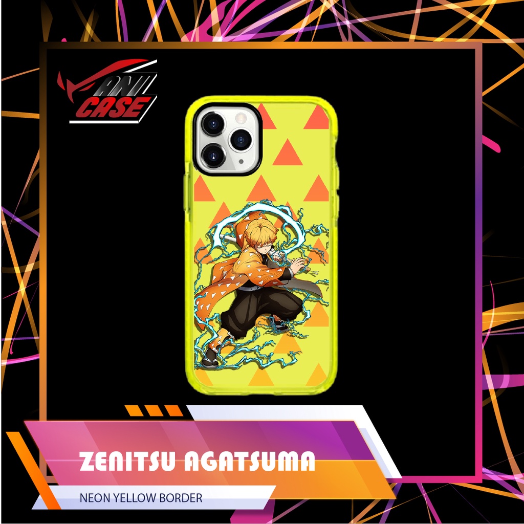 [DEMON SLAYER SERIES] ZENITSU AGATSUMA NEON BORDER CASE DESIGNATED ...
