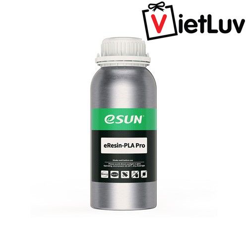 Biological 3D resin Printing Plastic - ESUN resin PLA-Pro - Gray - 500g ...