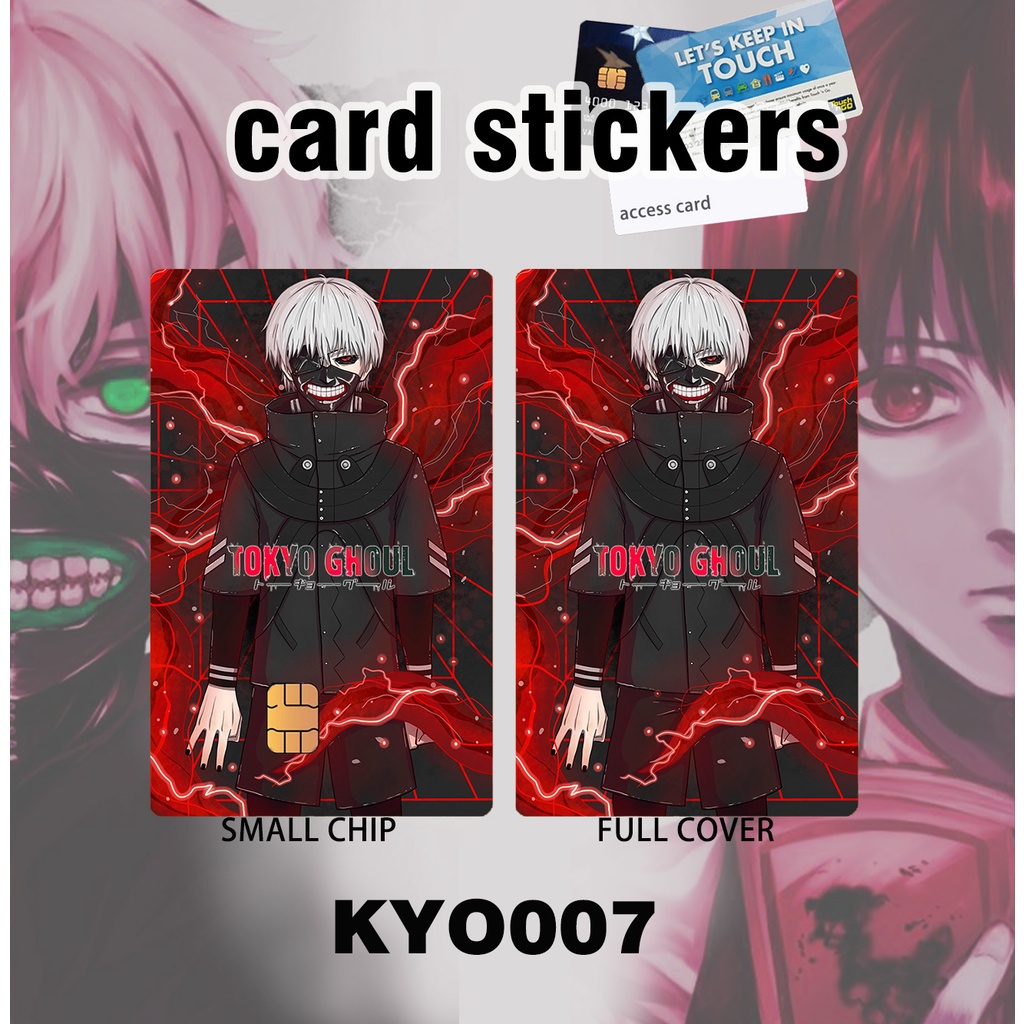 TOKYO GHOUL CARD STICKER - KEN KANEKI CARD STICKER - ANIME STICKER ...