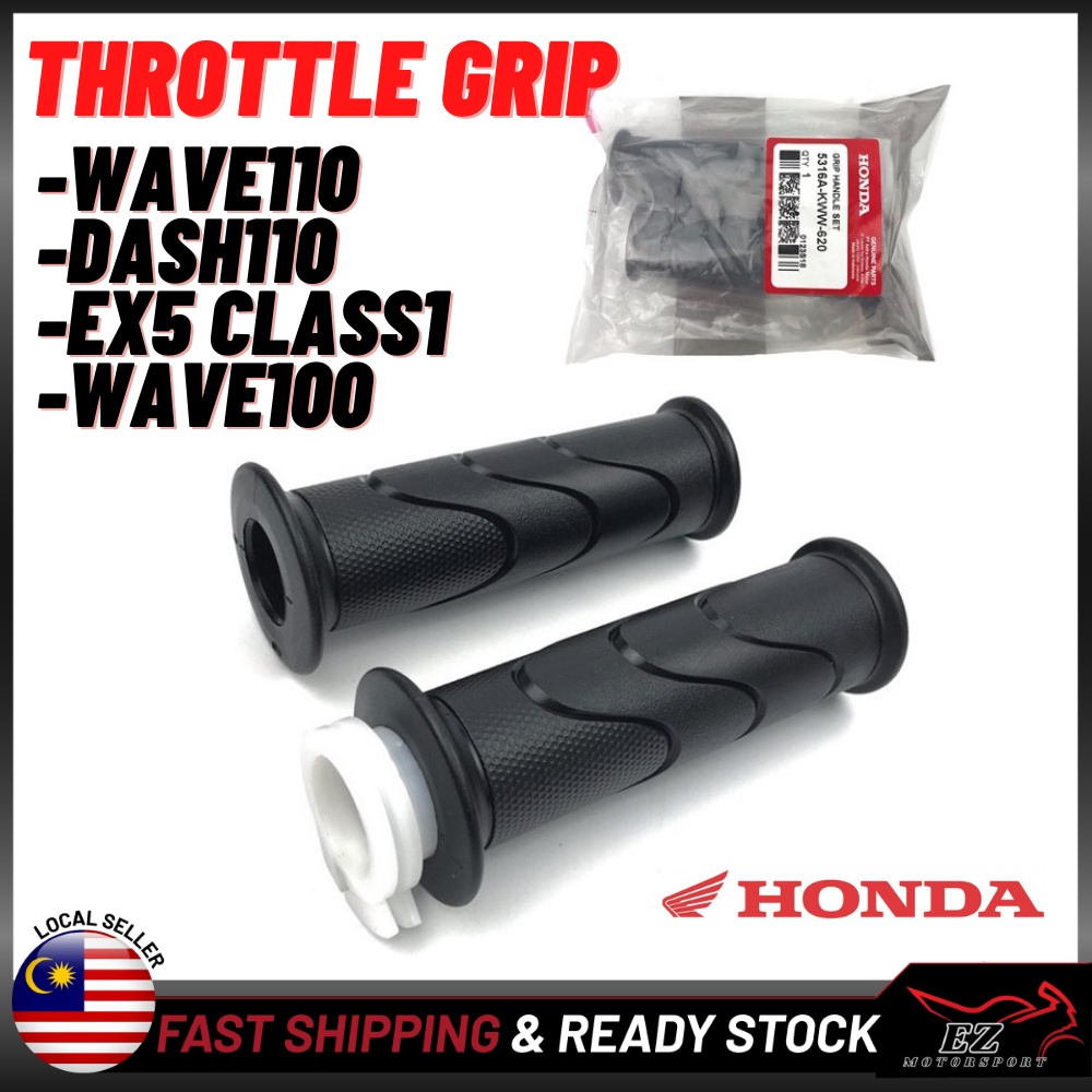 100% Original Honda Throttle Grip Handle Grip With Tube Set HONDA ...