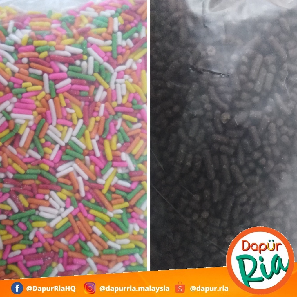 Chocolate/Color Rice (100g/250g/500g) | Shopee Malaysia