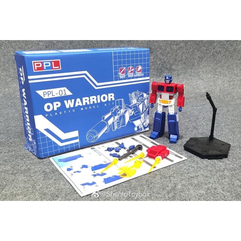 PPL Toys PPL-01 OP Warrior Optimus Prime Plastic Model Kit | Shopee ...