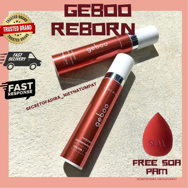 ‼️READY STOCK + FREEGIFT ‼️NEW GEBOO REBORN BY SECRETOFADIRA | Shopee ...