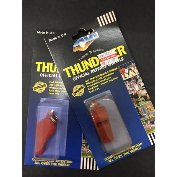 ACME THUNDERER/TORNADO OFFICIAL REFEREE WHISTLE / Wisel Pengadil Rasmi ...