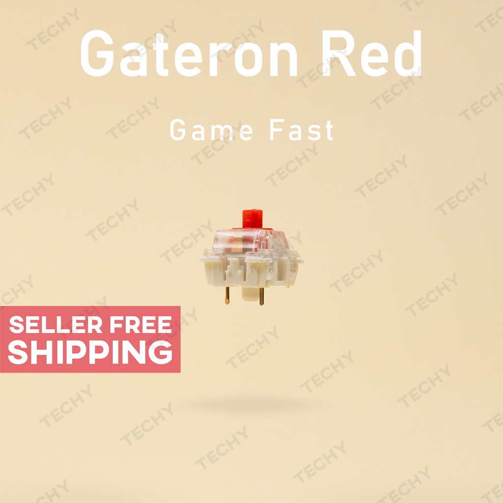 [Clearance] Gateron Red SMD Mechanical Switch for Mechanical Keyboard ...