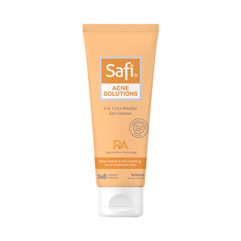 Safi Acne Solution Series ( Cleanser / Sebum Control Fluid / Serum ...