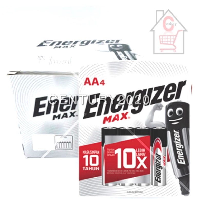 ENERGIZER Max AA/AAA Alkaline Battery 12packs/box NEW LOOK | Shopee ...