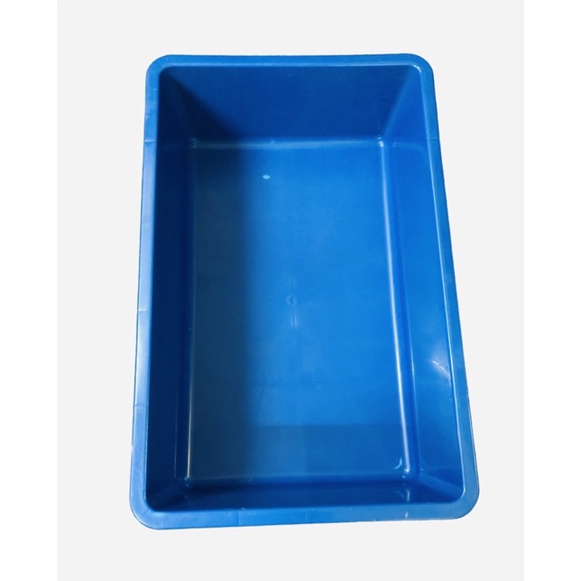 Blue Plastic Fish Tank Pond / Tangki Plastik Tank Polytank Pembiakan ...
