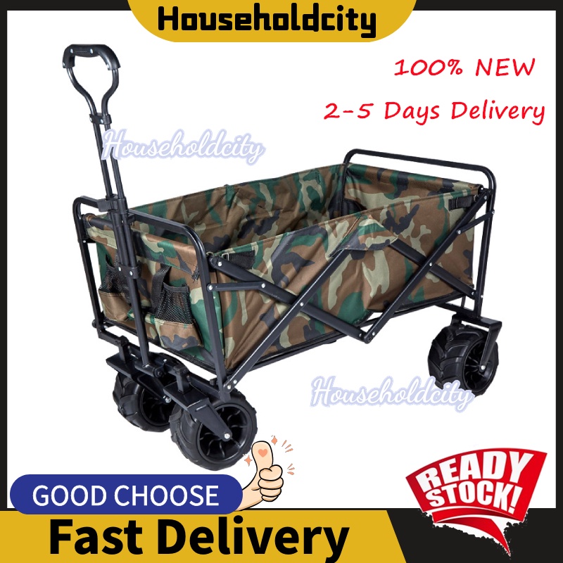 New collections 5/7/10 inch Outdoor Trolley Wagon Camping Trolley ...