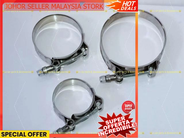 turbo adjustable Radiator pipe water hose intake clip Tbolt full range ...