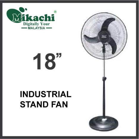 Mikachi 18” INDUSTRY STAND FAN SF45 | Shopee Malaysia