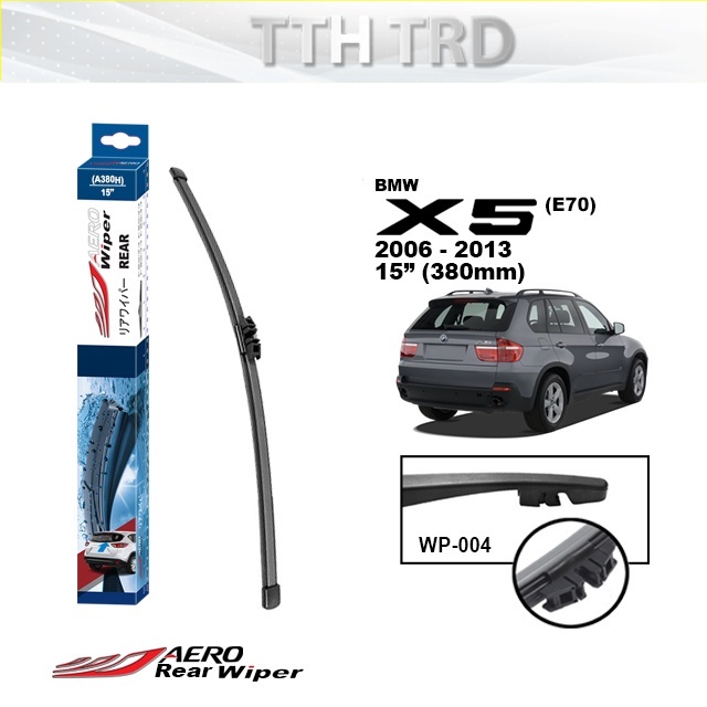 BMW X5 Second generation (E70) 2006 – 2013 AERO Rear Wiper A380H (15"/380mm) | Shopee Malaysia