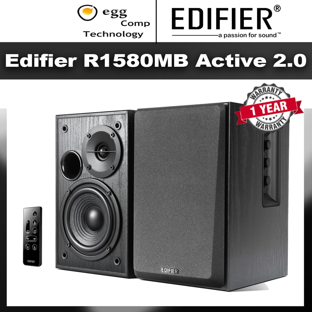 Edifier R1580MB High Performance Bluetooth Speaker with Microphone ...