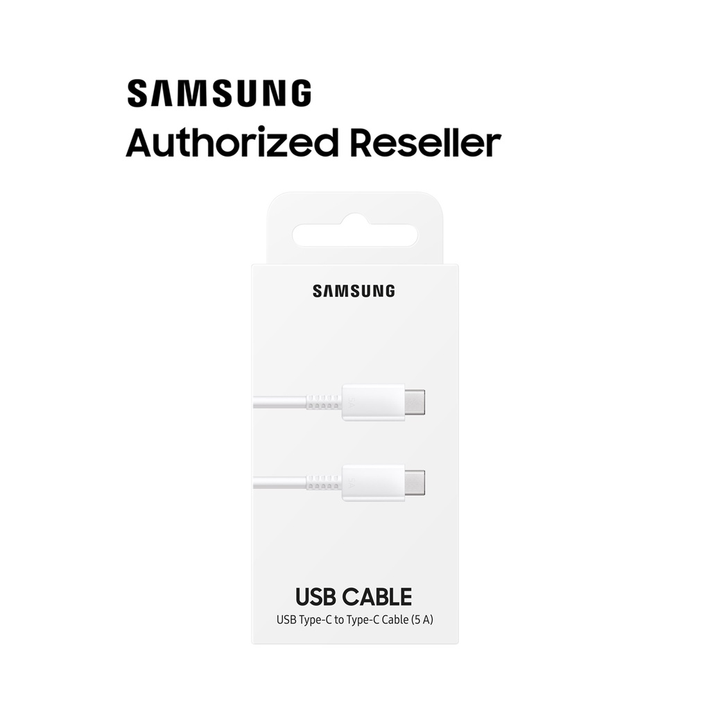 SAMSUNG USB TYPE-C TO TYPE-C CABLE(5A)(1M) | Shopee Malaysia