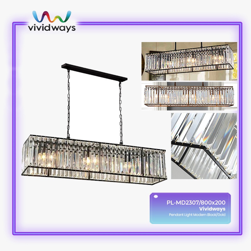 K2 VIVIDWAYS MODERN PENDANT LAMP / PENDANT LIGHT PL-MD2307/800x200 ...
