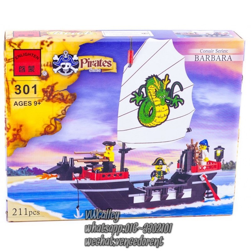 Enlighten 301 Pirates Series (Clearance Stock) | Shopee Malaysia