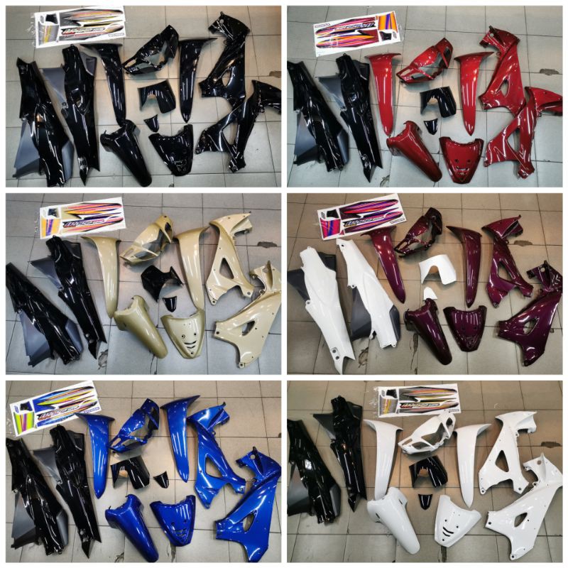 Cover Set Wave125 Frist Model 100% QUALITY ABS (Free Sticker) | Shopee ...