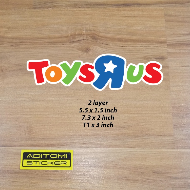 Decals toys r us diecut sticker | Shopee Malaysia